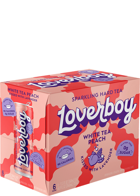 LoverBoy White Tea Peach - Hard Tea | Total Wine & More