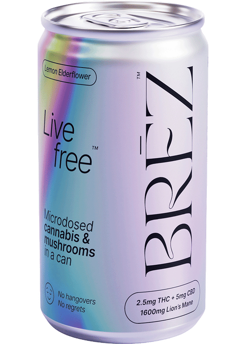 BREZ THC 2.5MG Lemon Elderflower | Total Wine & More