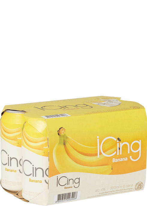 iCing Banana Sparkling Rice Wine | Total Wine & More