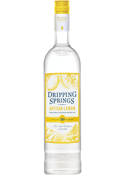 Dripping Springs Lemon Vodka | Total Wine & More