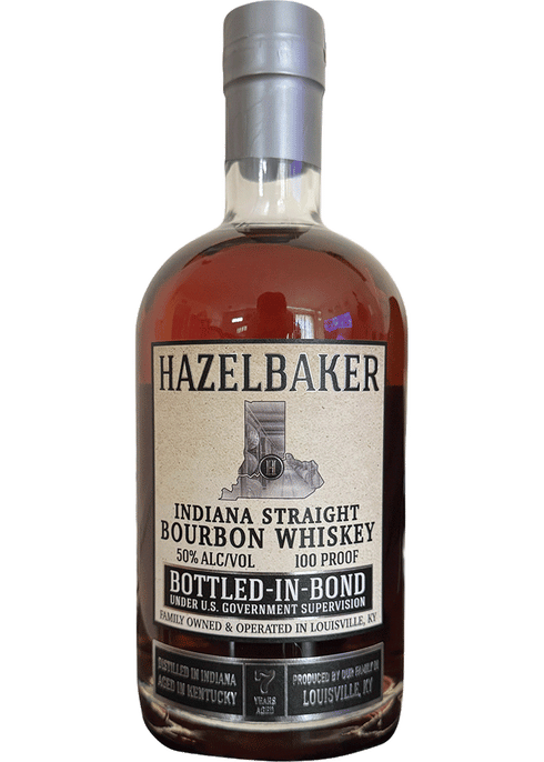 Hazelbaker Bottled in Bond Indiana Straight Bourbon Whiskey | Total ...
