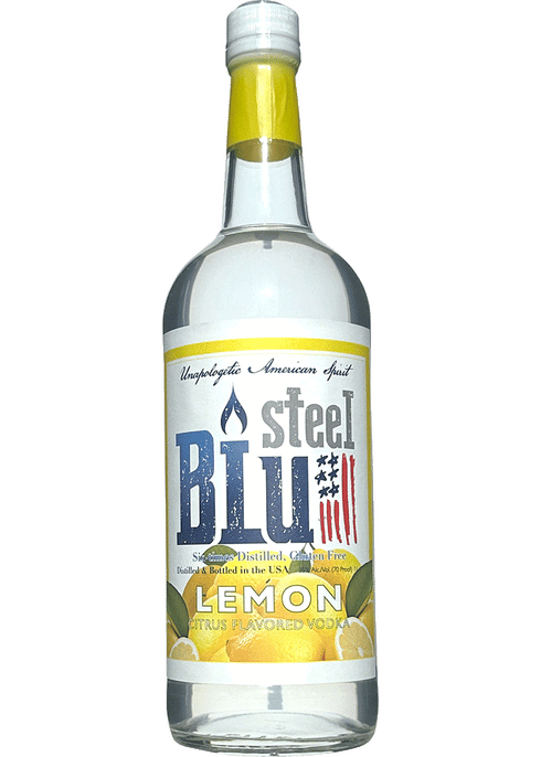 Steel Blu Lemon Vodka | Total Wine & More