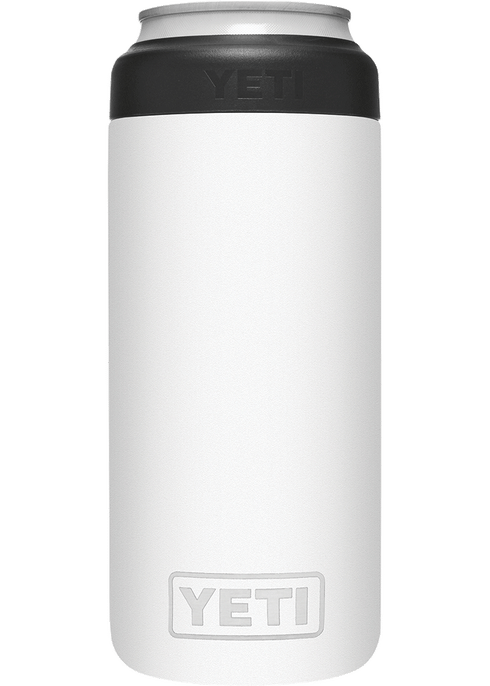 Yeti Rambler Colster Slim White | Total Wine & More