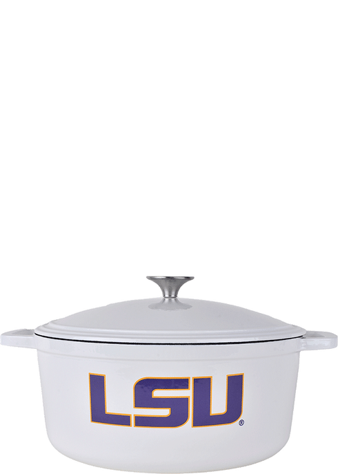6.5qt Preau Pot - White LSU | Total Wine & More