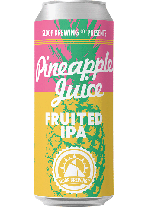 Sloop Pineapple Juice Fruited IPA | Total Wine & More