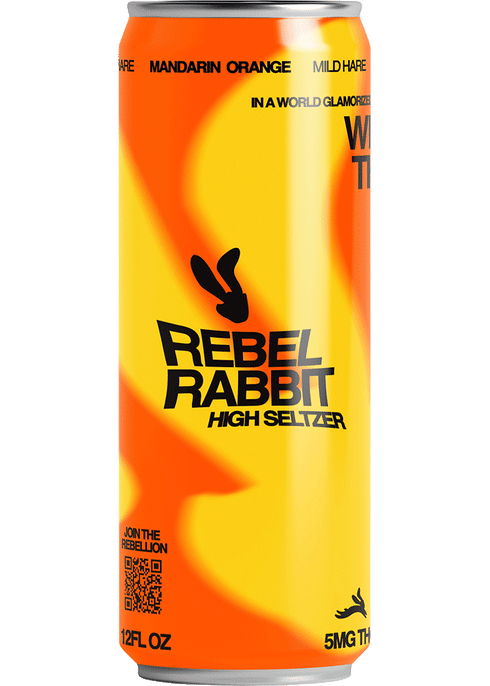 Rebel Rabbit THC 5mg Mandarin Orange | Total Wine & More