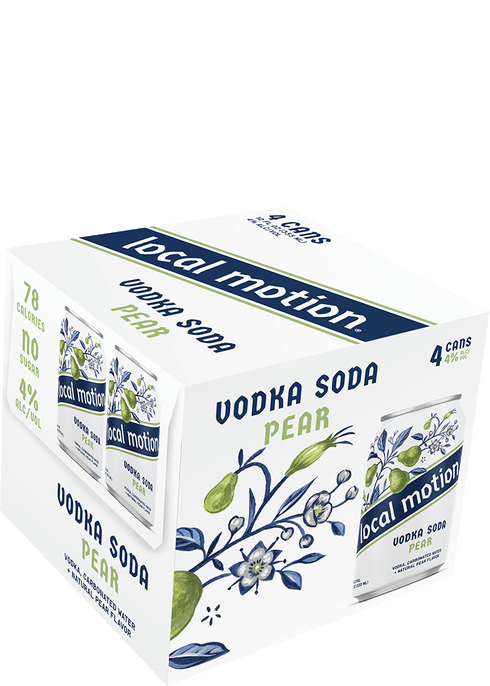 Local Motion Pear Vodka Soda | Total Wine & More