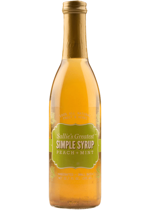 Sallie's Greatest Peach & Mint Simple Syrup | Total Wine & More