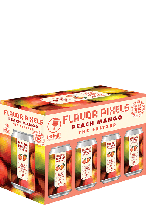 Flavor Pixels THC 5mg Peach Mango | Total Wine & More