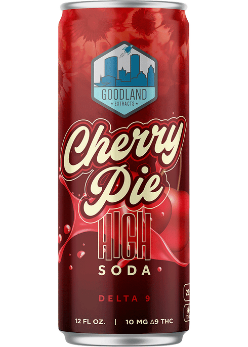 Goodland THC 10mg Cherry Pie High Soda | Total Wine & More