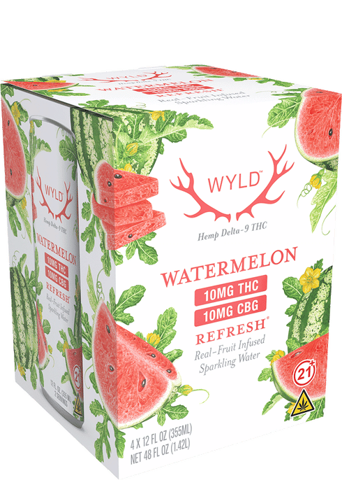Wyld THC 10mg Watermelon | Total Wine & More