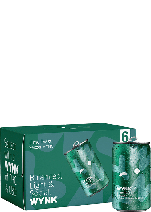 Wynk THC 2.5mg Lime Twist | Total Wine & More