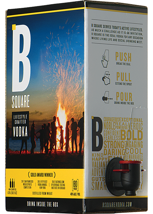 B Square Vodka | Total Wine & More