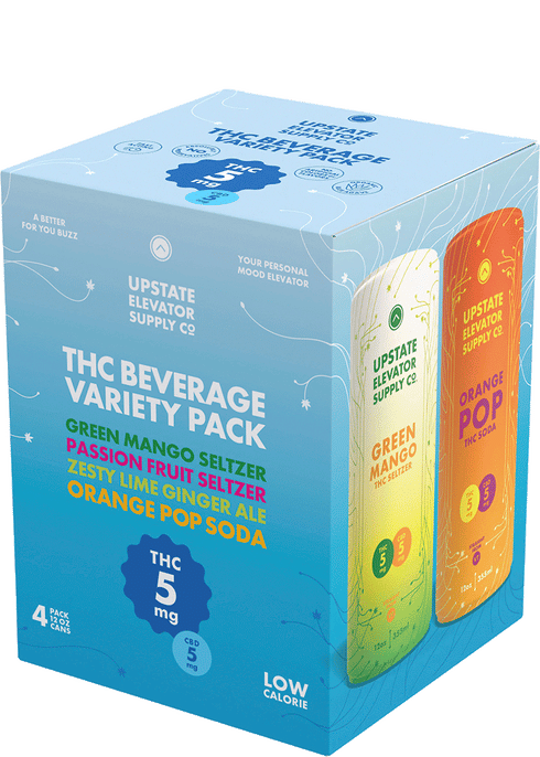 Upstate Elevator THC 5mg THC Variety Pack | Total Wine & More
