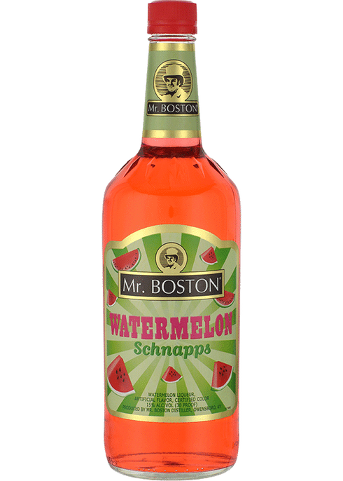 Mr Boston Watermelon Schnapps | Total Wine & More - 1L
