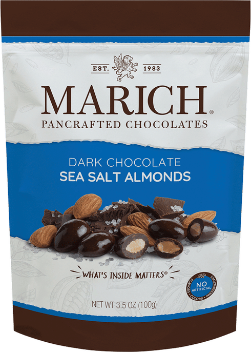 Marich Dark Chocolate Sea Salt Almonds | Total Wine & More