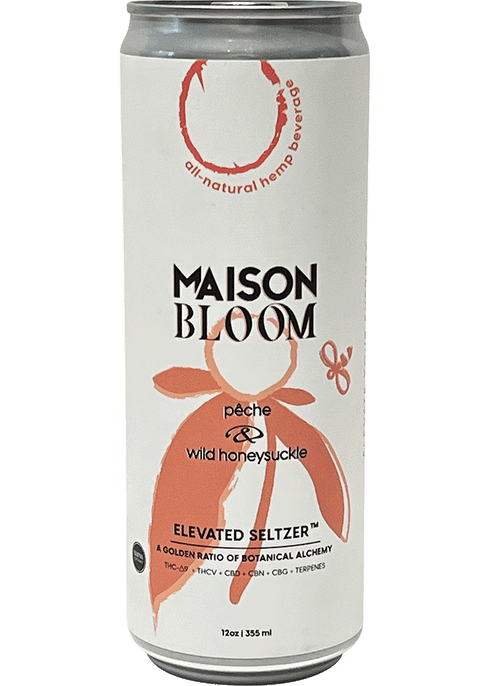 Maison Bloom THC 5mg Peach Honeysuckle | Total Wine & More