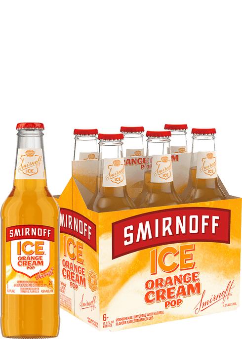 Smirnoff Ice Orange Cream Pop 6pk Bottle | Total Wine & More