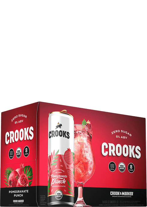 Crooks Pomegranate Punch | Total Wine & More