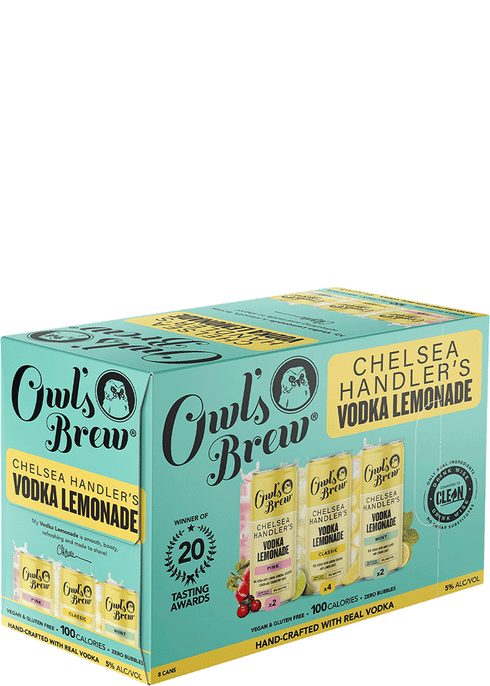 Owl's Brew Chelsea Handler Vodka Lemonade | Total Wine & More