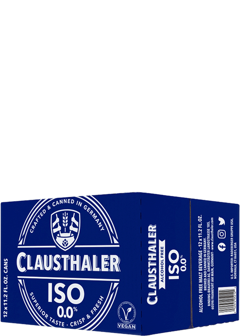 Clausthaler ISO 0.0% Non-Alcoholic Beer | Total Wine & More