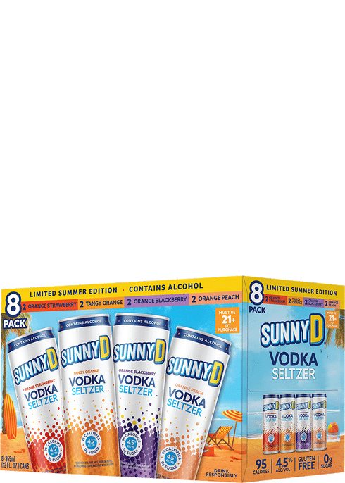 SunnyD Vodka Seltzer Summer Variety | Total Wine & More