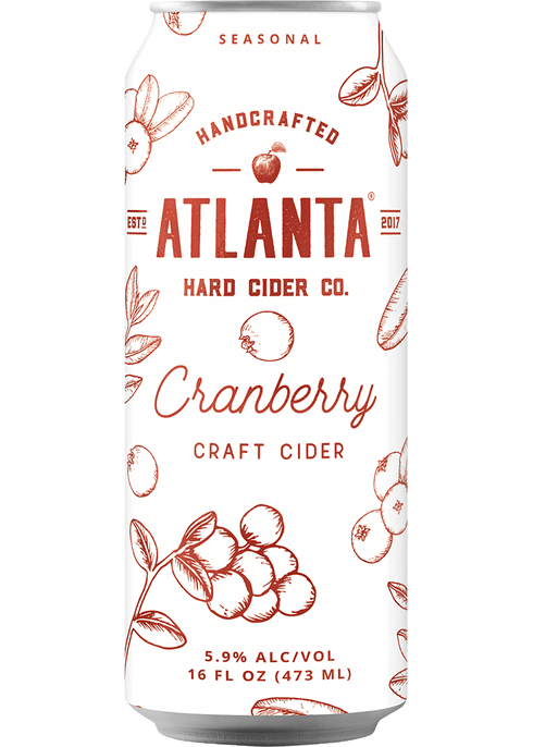 Atlanta Cranberry Craft Cider | Total Wine & More