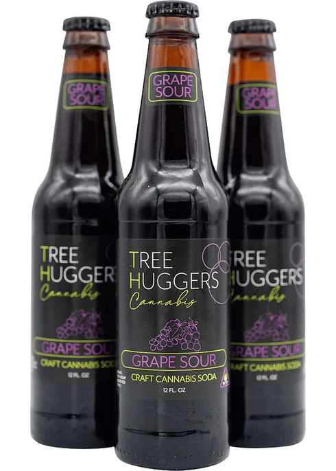 Tree Huggers THC 10mg Sour Grape | Total Wine & More