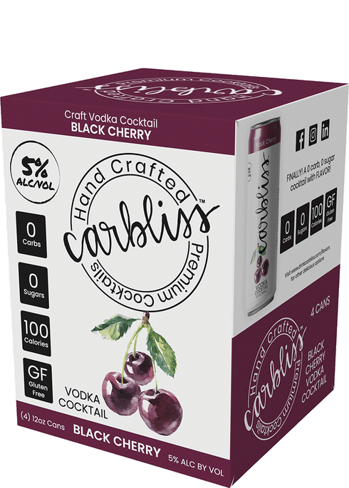Carbliss Vodka Black Cherry | Total Wine & More