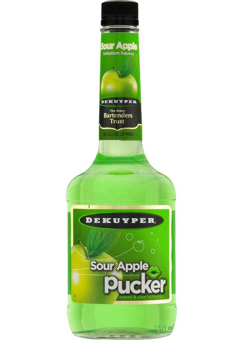 DeKuyper Sour Apple Pucker Liqueur | Total Wine & More