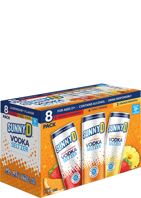 SunnyD Vodka Soda Variety Classic Pack | Total Wine & More