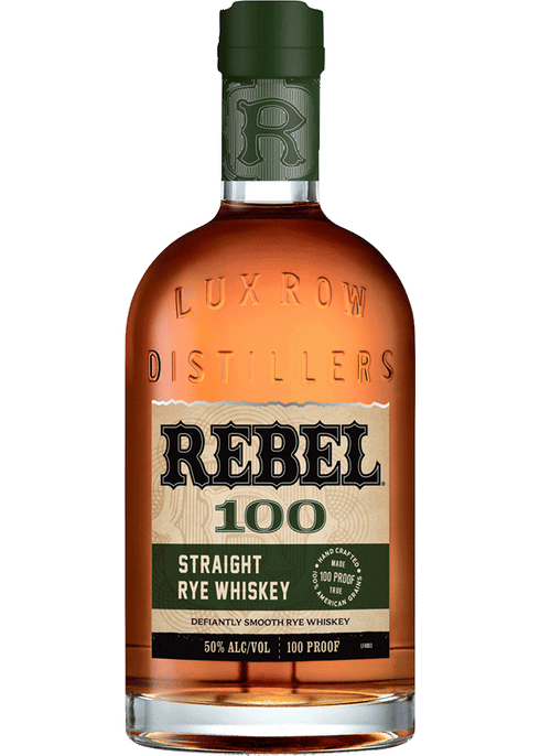 Rebel 100 Straight Rye Whiskey | Total Wine & More