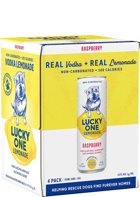 Lucky One Vodka Lemonade Raspberry | Total Wine & More