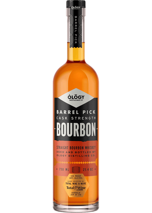 Ology Single Barrel Cask Strength Bourbon | Total Wine & More