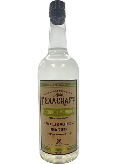 Texacraft Coconut Lime Vodka | Total Wine & More