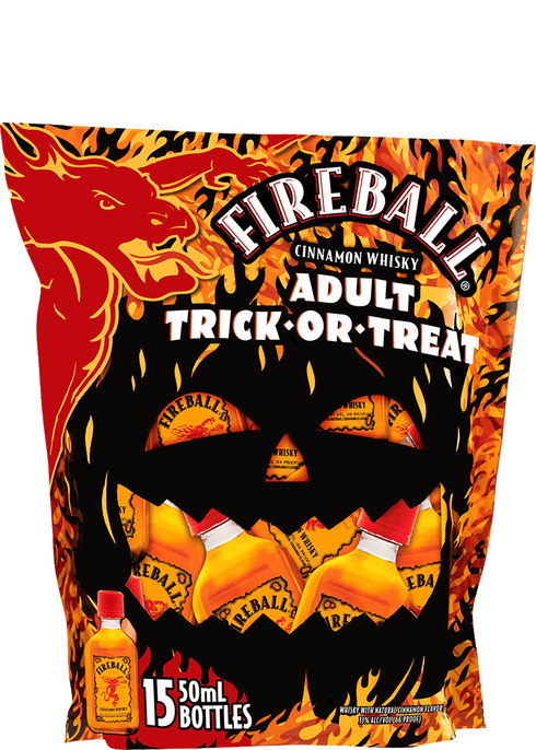 Fireball Halloween Trick or Treat Bag Gift | Total Wine & More