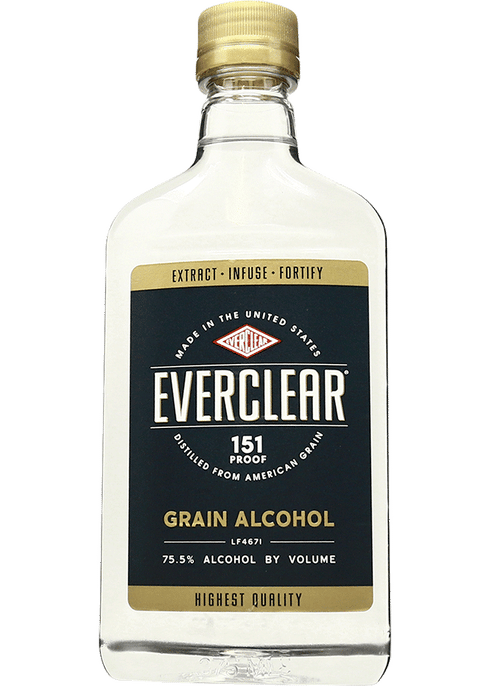 Everclear Grain Alcohol 151 Plastic | Total Wine & More