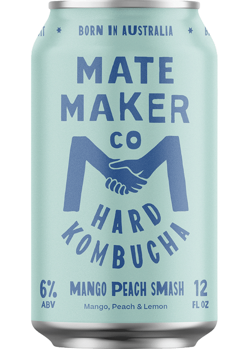 Mate Maker Mango Peach Smash Kombucha | Total Wine & More