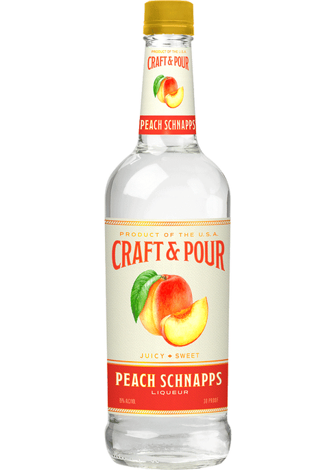 Craft & Pour Peach Schnapps Liqueur | Total Wine & More