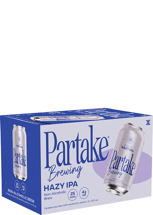 Partake Non-Alcoholic Hazy IPA | Total Wine & More