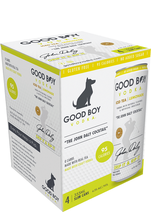 Good Boy John Daly Vodka Seltzer | Total Wine & More