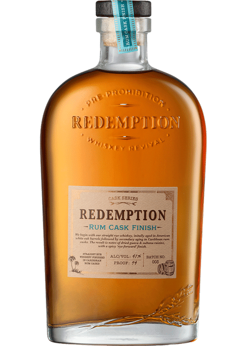 Redemption Rye Rum Cask Finish | Total Wine & More