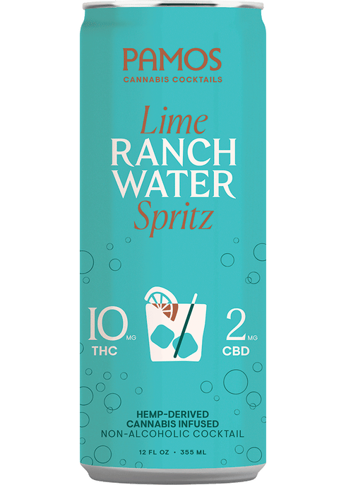 Pamos THC 10mg Spritz Ranch Water | Total Wine & More