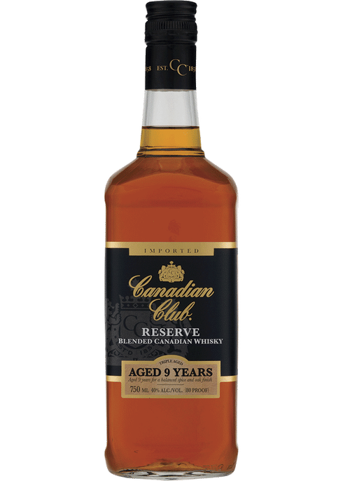 Canadian Club Reserve 9Yr | Total Wine & More