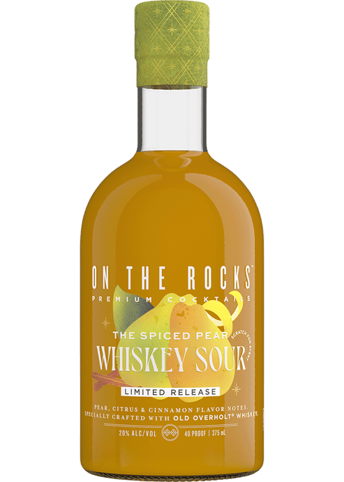 On The Rocks Spiced Pear Whiskey Sour | Total Wine & More