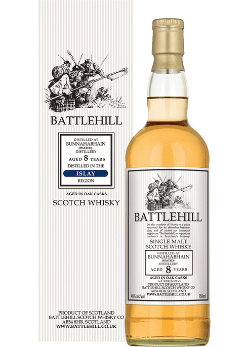 Battlehill Bunnahabhain 8 Year Peated 2014 Sherry Single Malt Scotch ...
