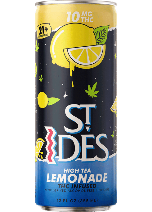 St Ides THC 10mg High Tea Lemonade | Total Wine & More