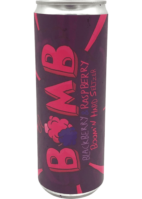 The Brewing Projekt Bomb Blackberry Raspberry Hard Seltzer | Total Wine ...