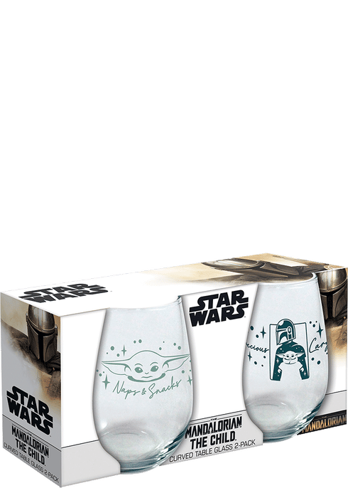 Star Wars Mandalorian Stemless Glass 2pk | Total Wine & More