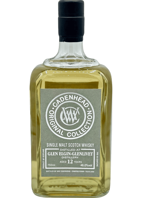 WM Cadenhead Glen Elgin 12 Year Barrel Select Single Malt Scotch ...